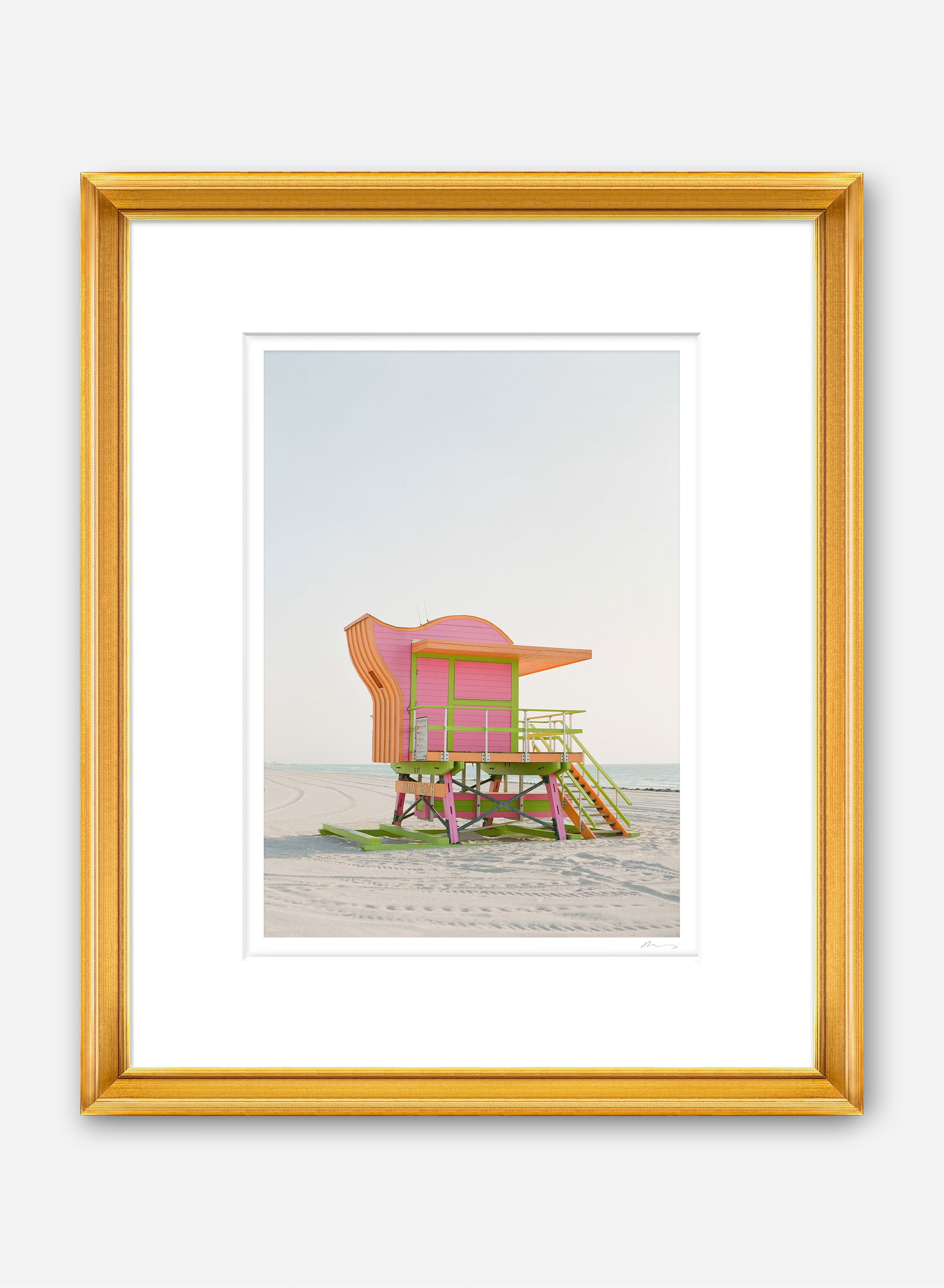 15th Street Lifeguard Tower II – KT Merry Fine Art